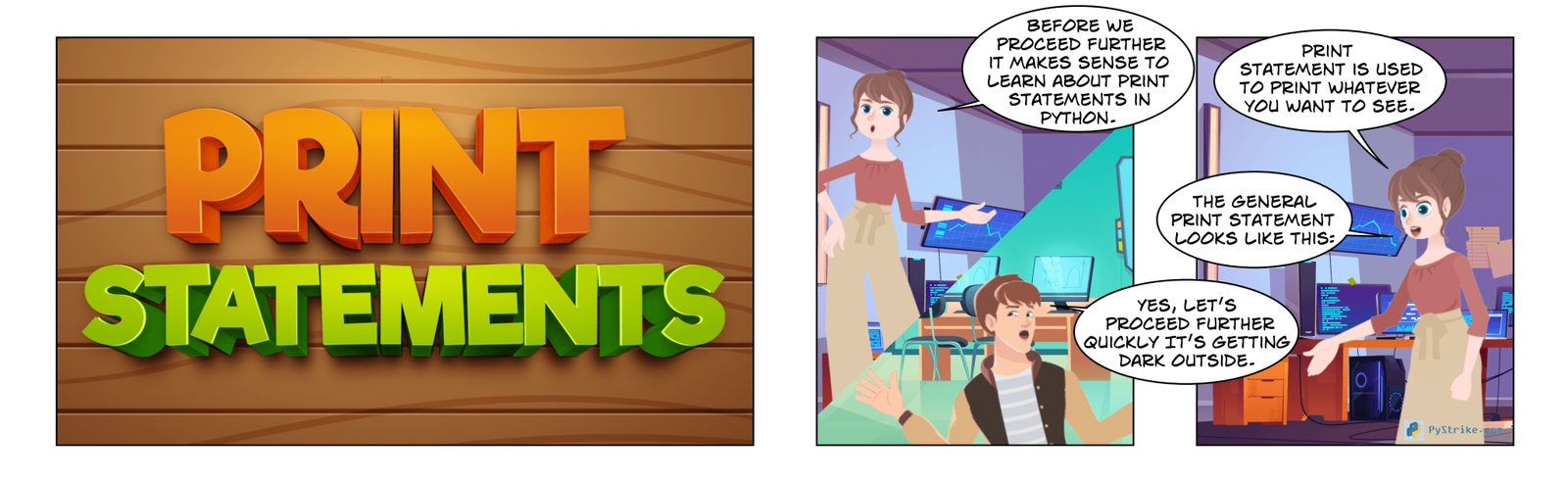 Variables and Assignment Statements – PyStrike